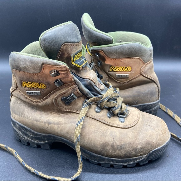 Asolo | Shoes | Asolo Afx 52 Gtx Womens 95 Hiking Boots Goretex Lining ...